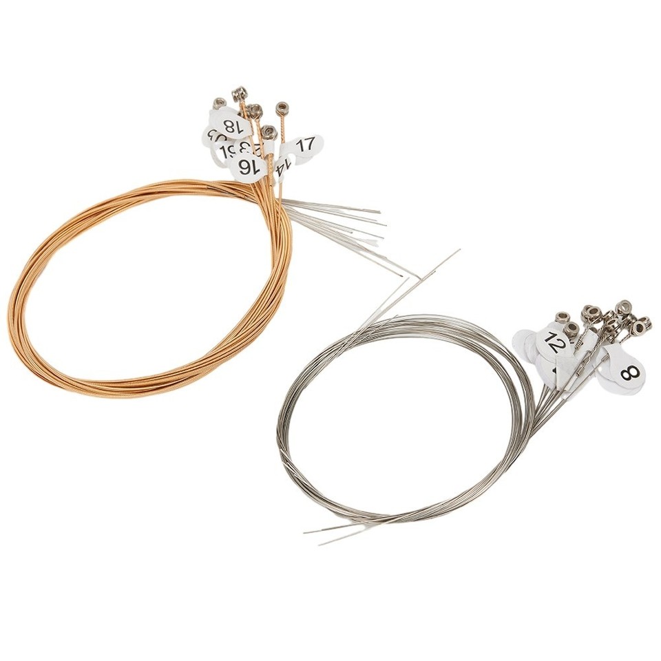 Lyre Harp Lyre Strings Shiny Color Smooth Edge 15-24 String Replacement ...