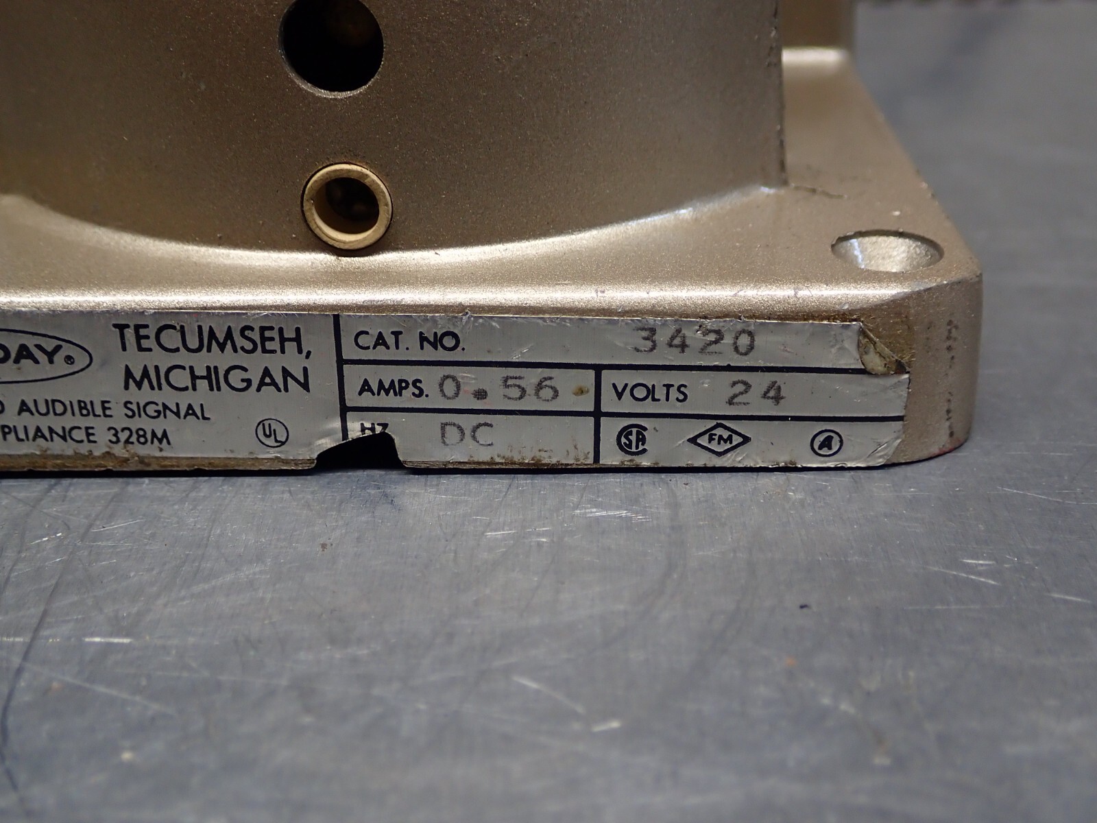 Faraday 3420 0.56Amps 24V Alarm Bell New Old Stock | eBay