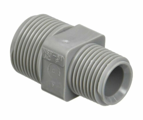 1 Quest Pex QC43T QickTite Fitting 3/4" x 1/2" MPT Straight Coupling ...