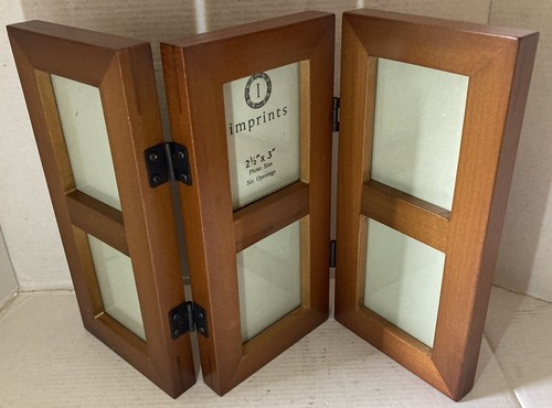 Imprints Six Picture Tri Fold Frame | eBay