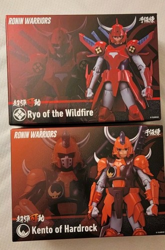 1000 TOYS INC. LOT Ronin Warriors: Ryo of the Wildfire Kento Chou-Dan ...