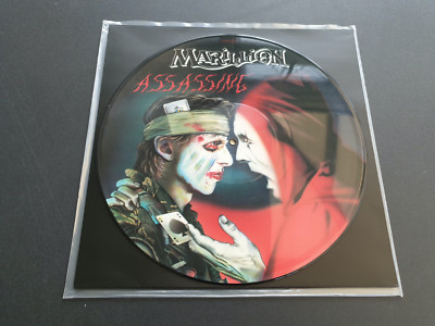 MARILLION - ASSASSING 1984 UK PRESS 12" VINYL RECORD PICTURE DISC EX/EX ...