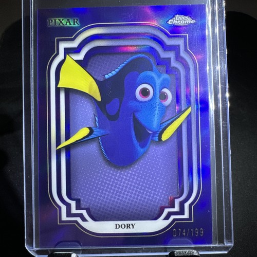 2024 Topps Chrome Disney DORY #107 Purple Refractor 74/199 | eBay