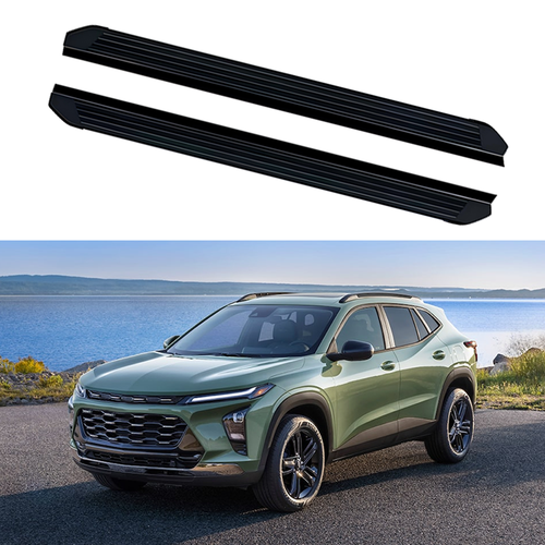 2PCS Running Boards Side Steps Fits Chevy Trax 2024 2025 Fixed Nerf ...