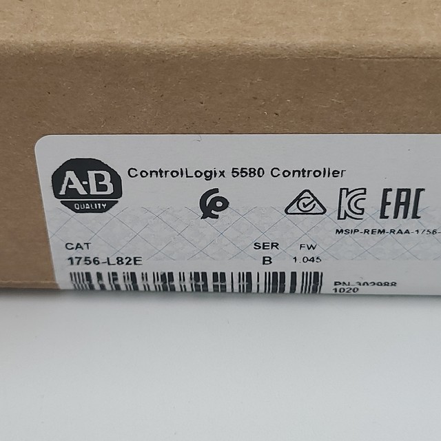 Allen-Bradley ControlLogix 5580 Controller (1756-L82E) for sale online ...