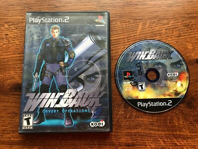 Win Back Covert Operations Winback Playstation Two PS2 - TESTED - Fast ...