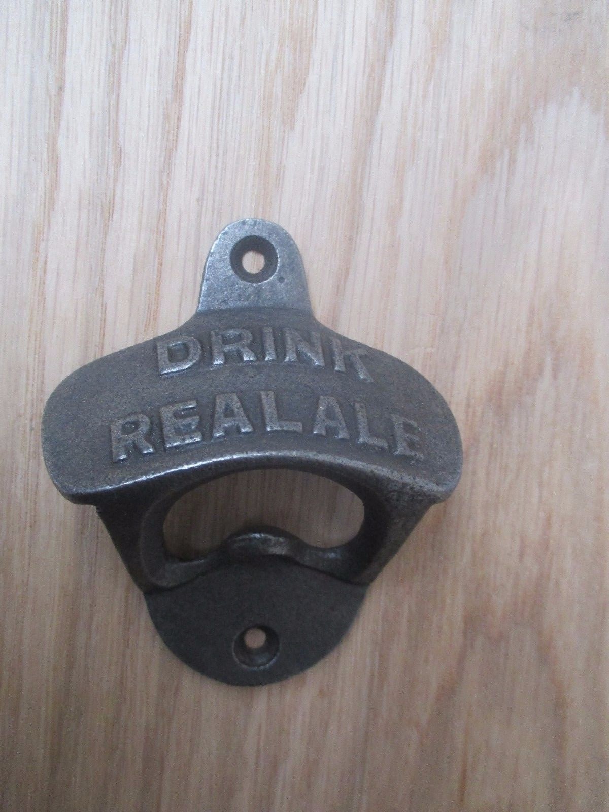Cast iron Vintage rustic old retro Collectable Wall mounted Beer Bottle ...