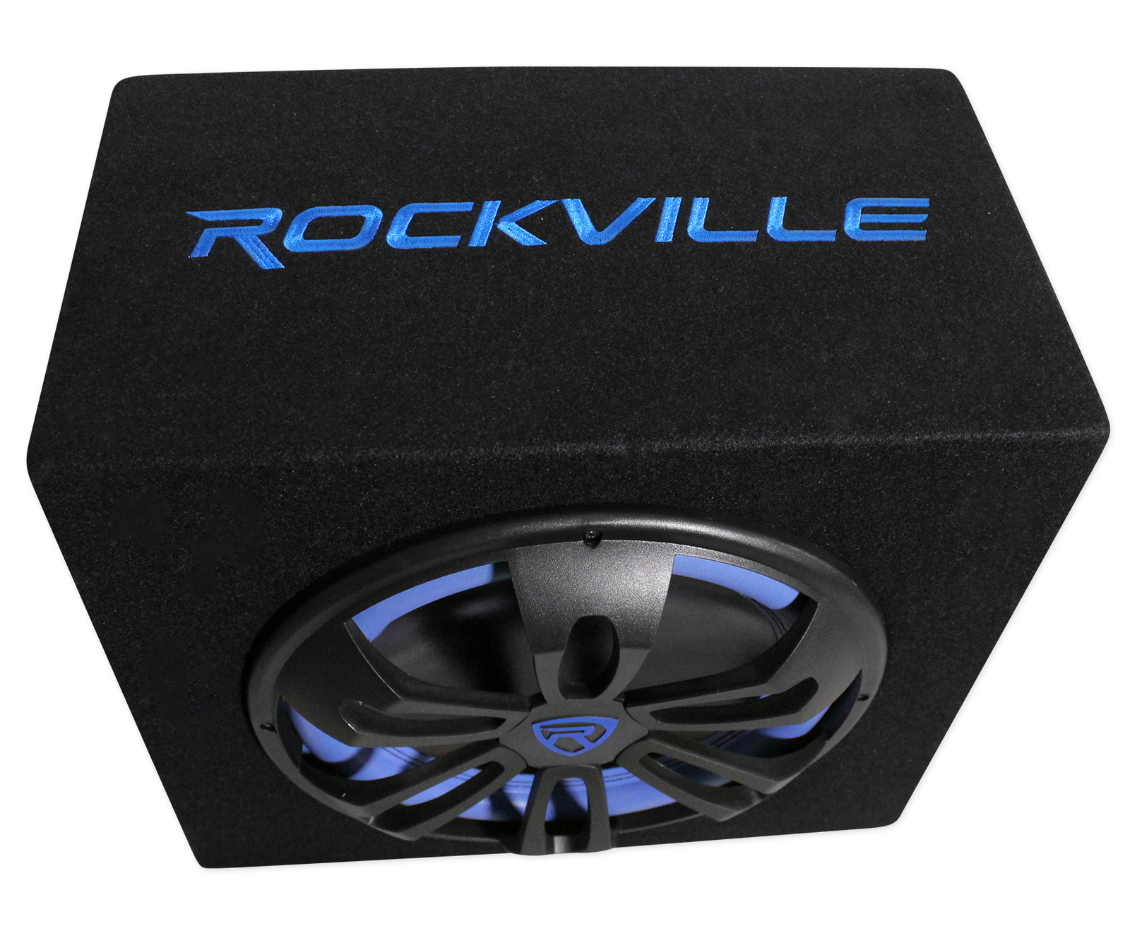Rockville RVB12.1A 12 Inch 500W Active Powered Car Subwoofer+Sub ...