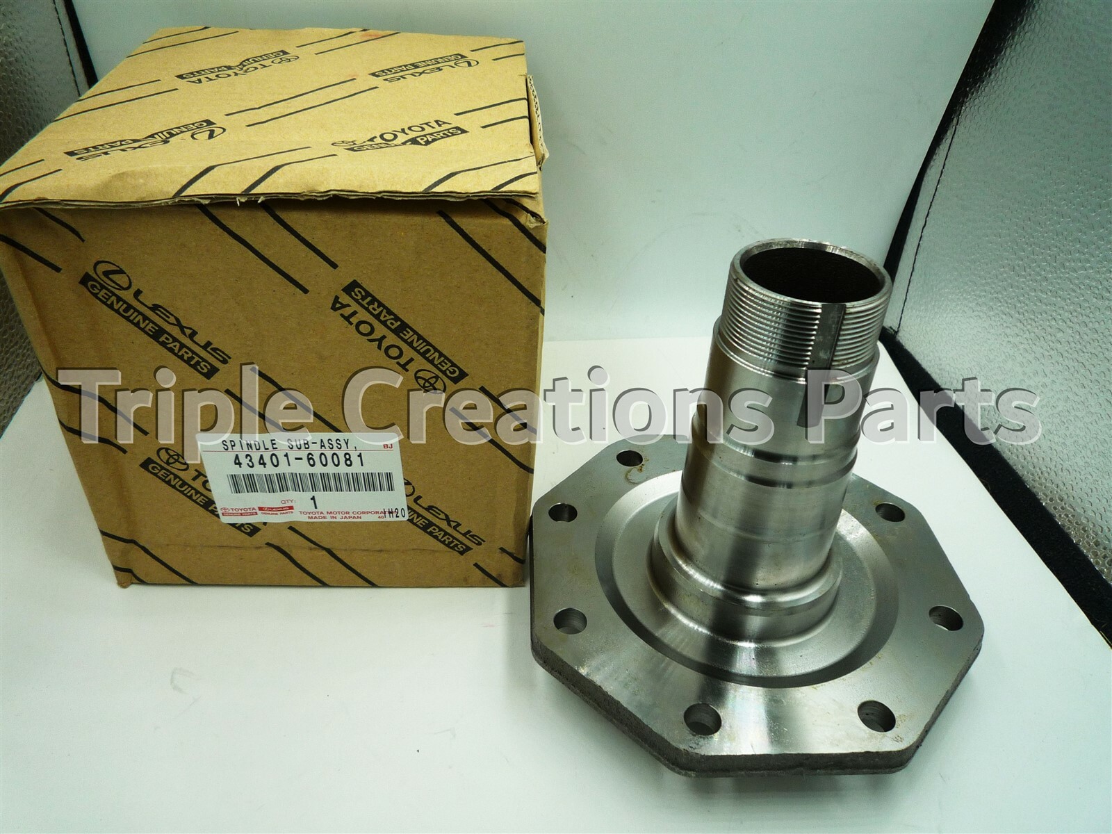 Genuine 4340160081 Toyota Steering Knuckle Spindle 43401-60081 OEM | eBay