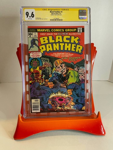 Black Panther #1 - Marvel 1977 CGC 9.6 1st Self Title Comic Book Signed ...