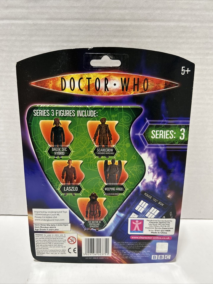 Doctor Who Scarecrow (Brown Tie) Action Figure Series 3 Underground ...