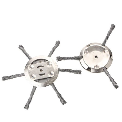 Steel Wire Grass Trimmer Head Lawn Mower Weeding Head Brush Cutter | eBay