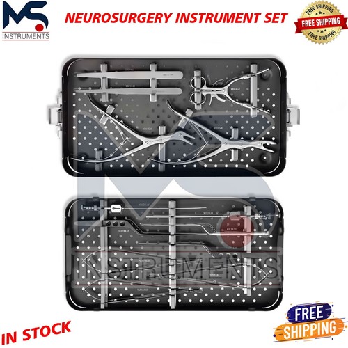 Microvascular Decompression Instrument Set Neurosurgery Instrument Set ...