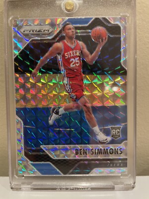 BEN SIMMONS RC 2016 Panini Prizm Mosaic #6 NETS Rookie Card ...