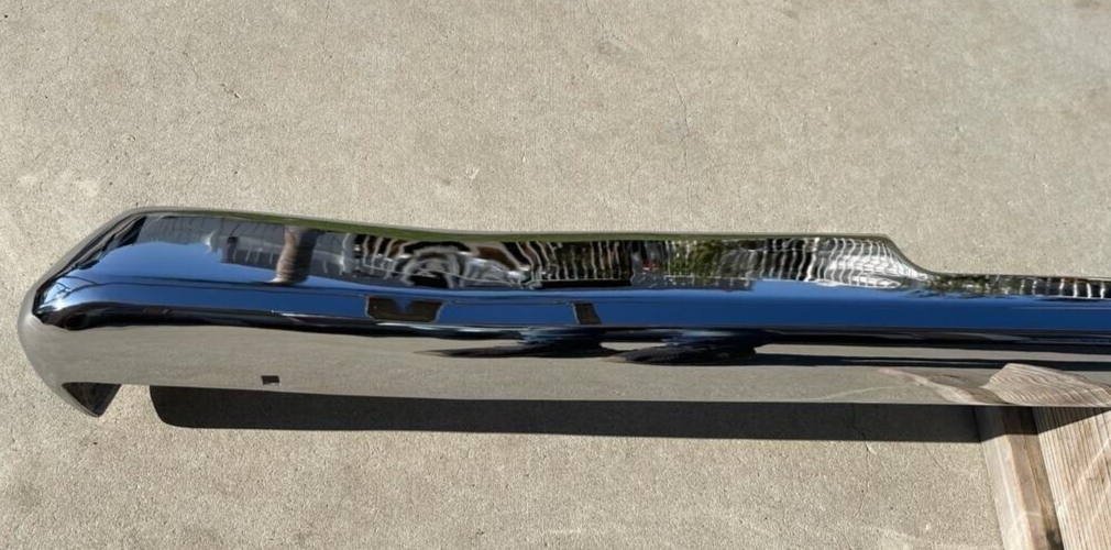 1972 AMC Gremlin X Rear Bumper | Triple Plated Chrome | OEM | Vintage Part