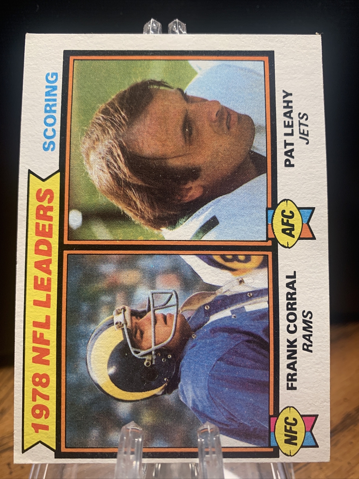1979 Topps #4 Frank Corral / Pat Leahy - Scoring Leaders Rams / New ...