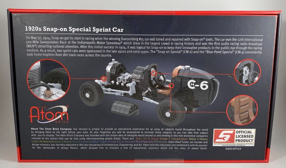New Limited Edition Atom1920's Snap-on Special Sprint Car Collectible 1 ...