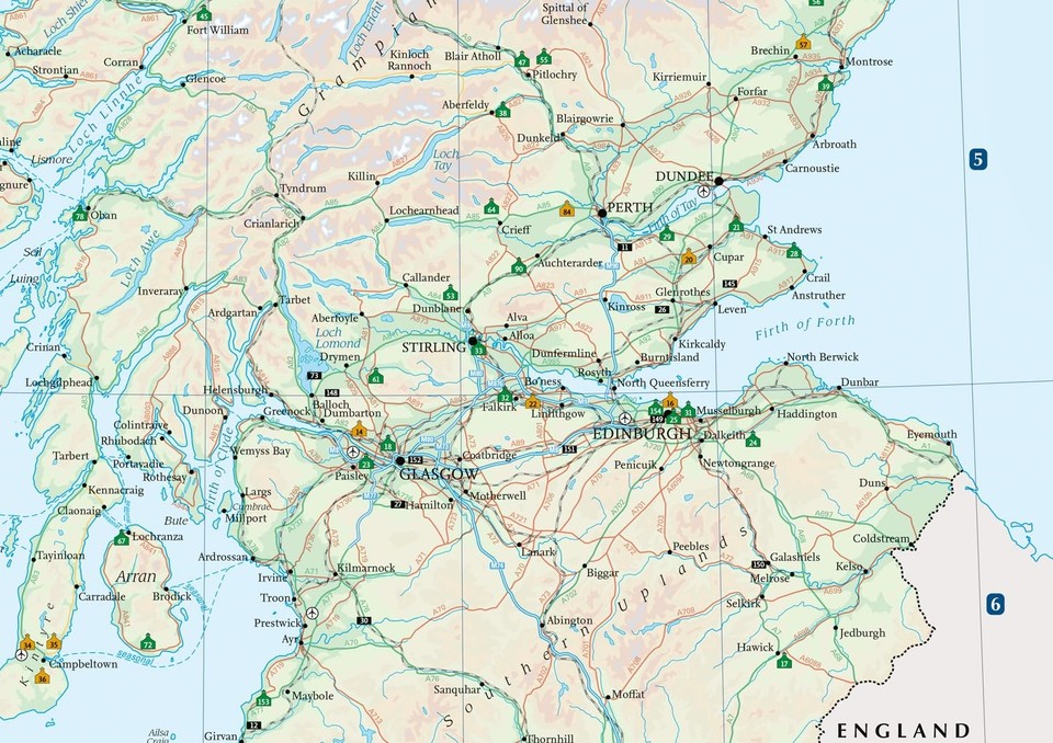 Collins Maps Whisky Map of Scotland (Map) Collins Pictorial Maps (US ...