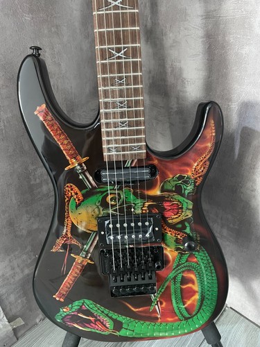 ST Skulls&Snakes George Lynch Electric Guitar FR Bridge Maple Neck SH ...