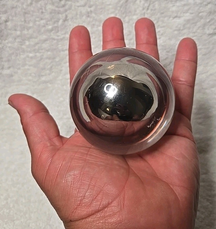 Silver Sphere Ball (Phantasm "The Sentinel" Like Solid Orb" No Gadgets ...