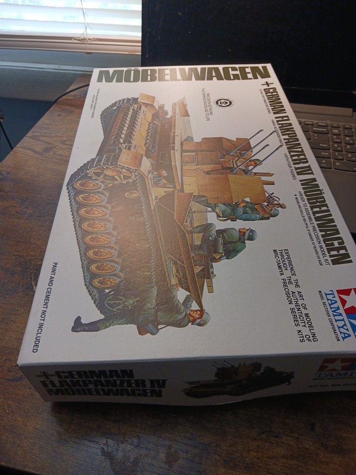 Vintage MRC TAMIYA 1/35 Flakpanzer IV Mobelwagen MM201A Made in Japan ...
