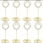 Ensemble de 30 clips de support de numéro de table circulaire en métal ...