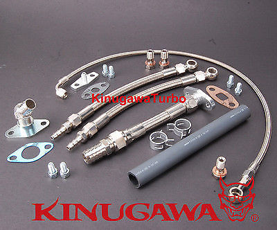 Kinugawa Turbo Oil Water Line Toyota 1jz-gte 2jz-gte W/ Garrett Gt3788r ...