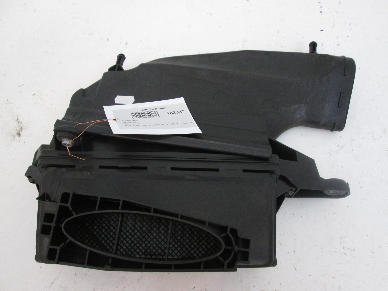 Mercedes-Benz W221 S-Klasse Luftfiltergehäuse re. A6420903601 ers ...