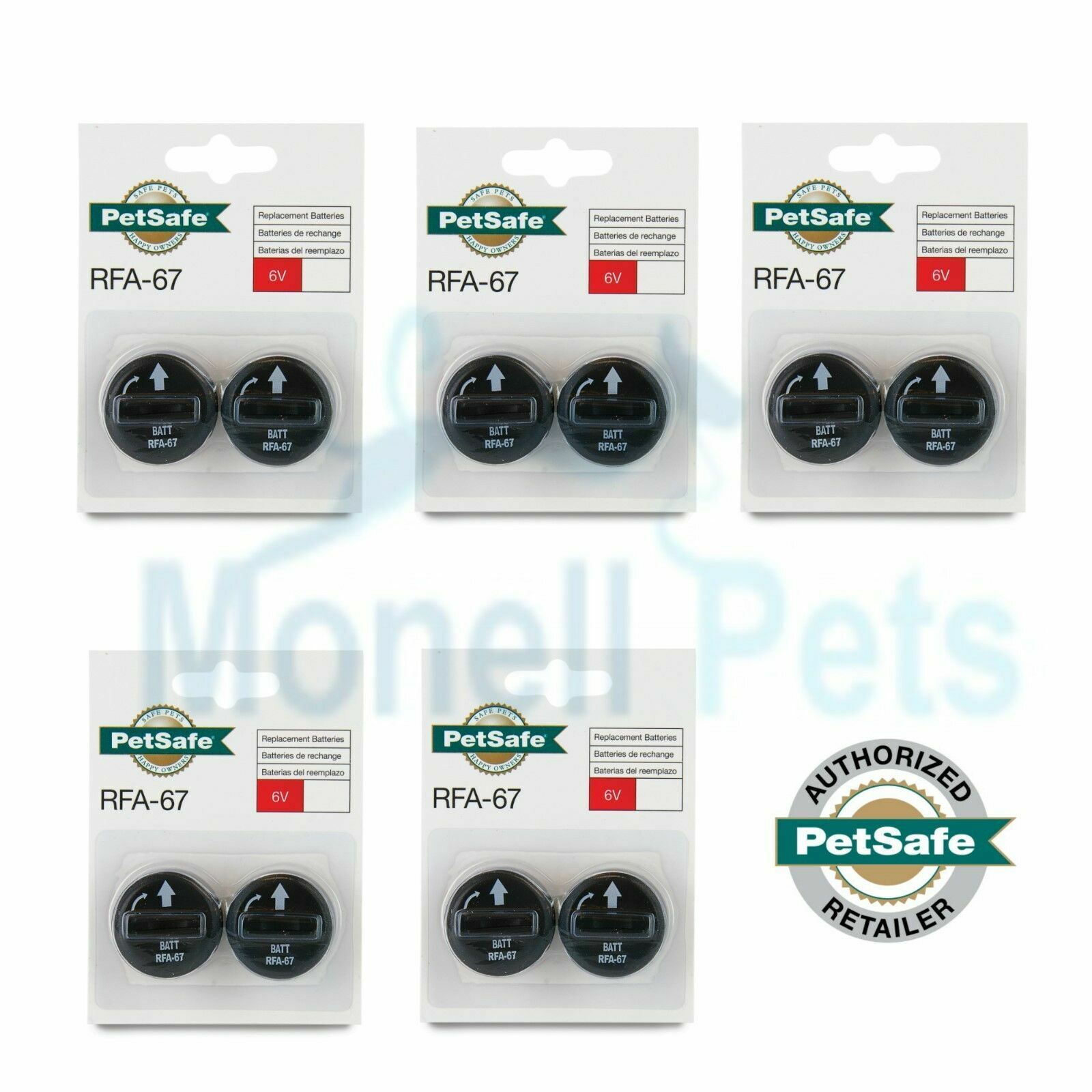 Petsafe RFA-67D-11 Batteries for Wireless and In-Ground Dog Fence ...