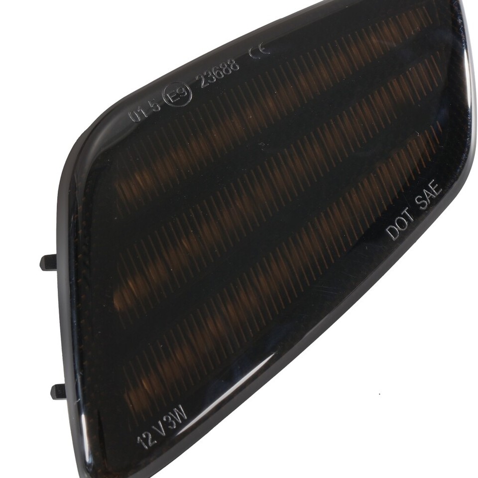For 1997-2006 Jeep Wrangler TJ Smoke LED Bumper Signal Fenders Side ...