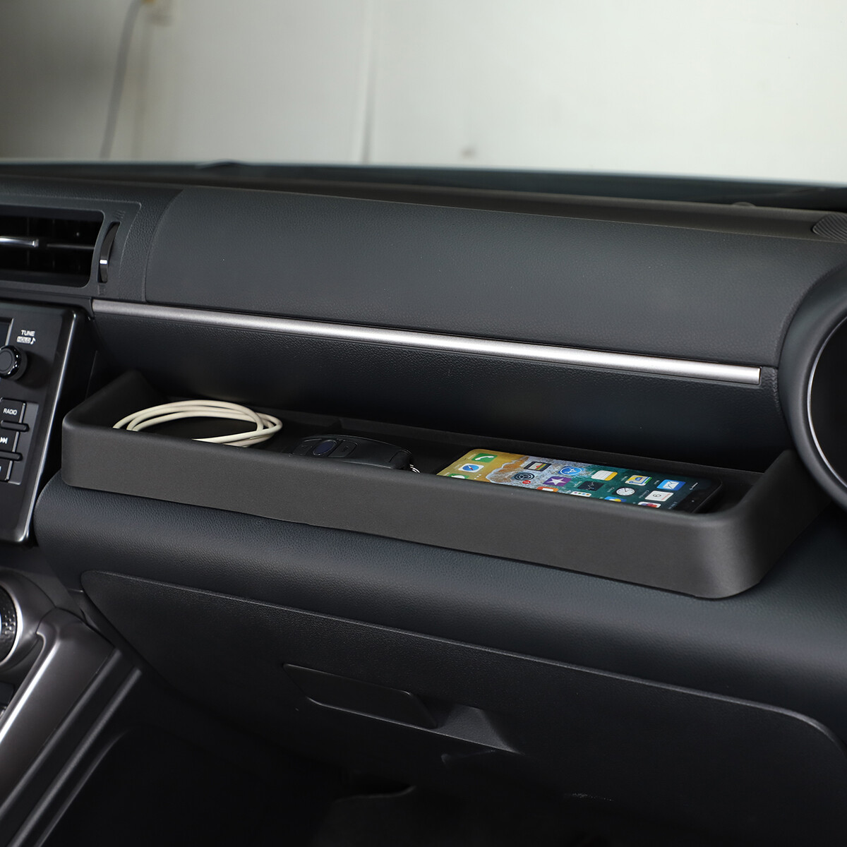 For Toyota 86/Subaru BRZ 2022 Car Passenger Dashboard Storage Box Black ...