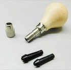 Hand Chuck Wooden Pear Wood Handle Pin Vise Tool 2 Steel Collets Hold 0 ...