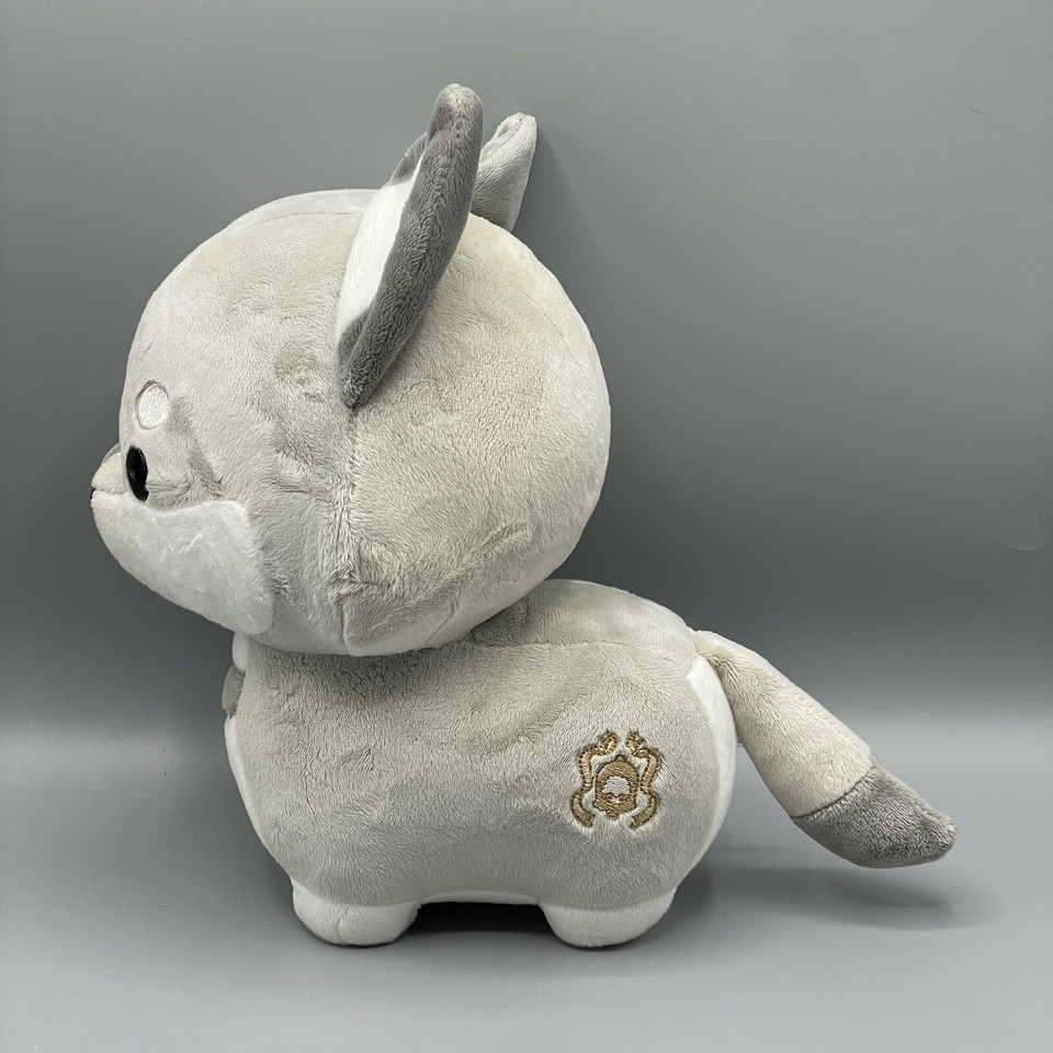 Bellzi Wolf the Wolf Wolf Dog Plush Husky 9" x 12" Stuffed Animal ...