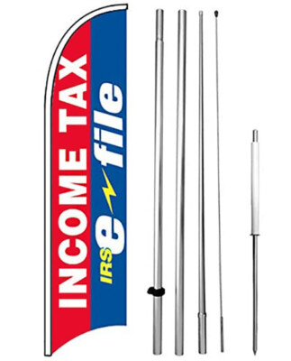 Business Signs - Income Tax Flags