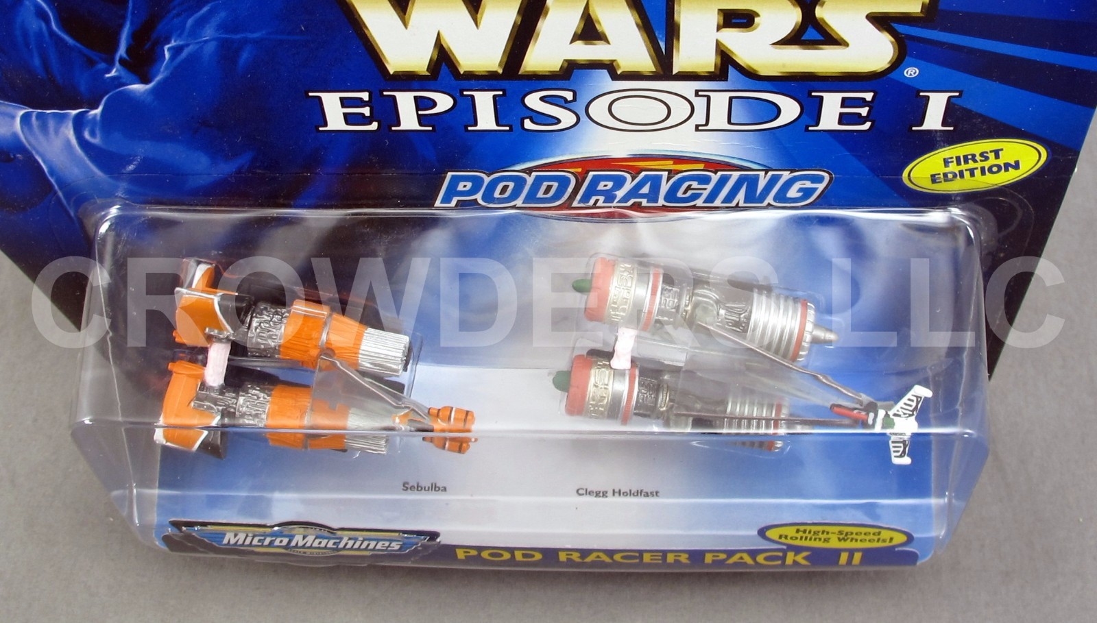 Star Wars Episode 1 Pod Racer Pack II Micro Machines Rare 1st Edition ...