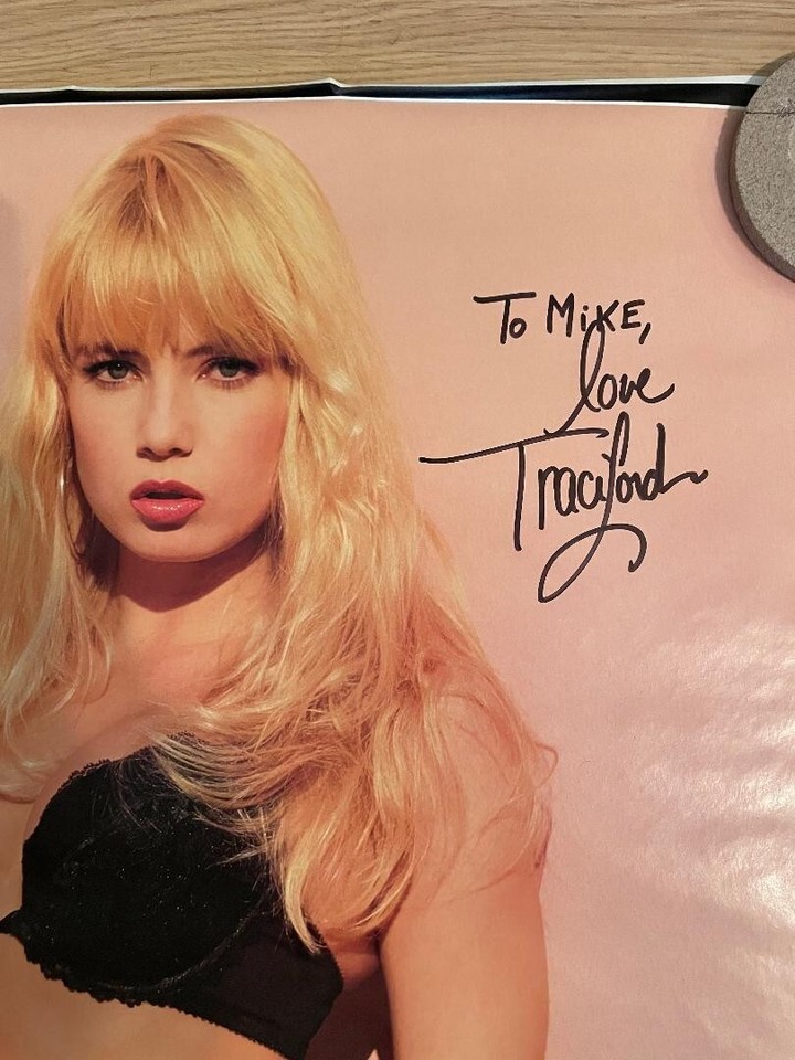 Original 1990's Black Lingerie Personality Pin Up Poster Signed By ...