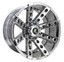 Remington Off-Road Wheels BUCKSHOT 22x11 Rims 8x180 -44mm Chrome Finish ...