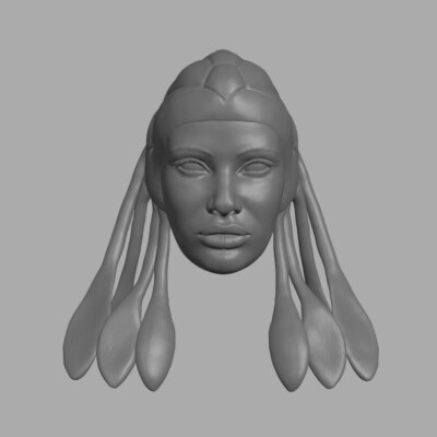 Star Wars Jedi Master Adi Gallia Tholothian custom head for action ...