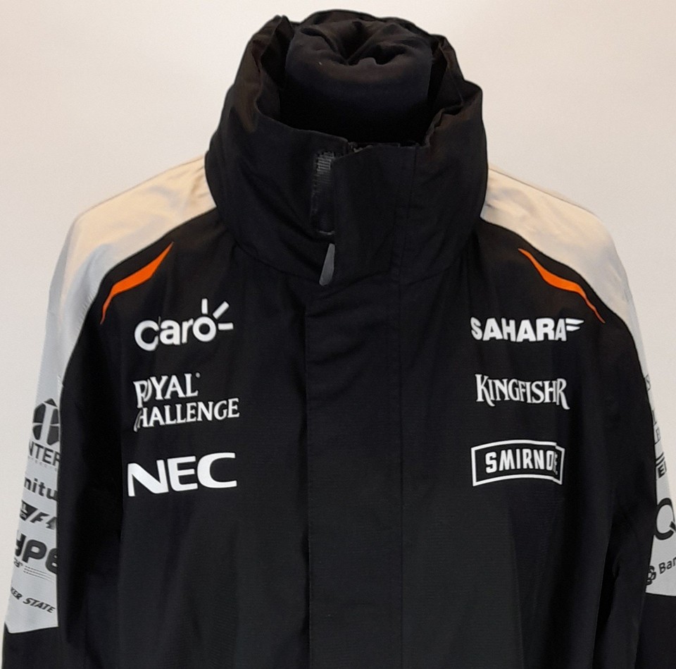 Force India Windbreaker Jacket Size Large (#H1/27) | eBay UK