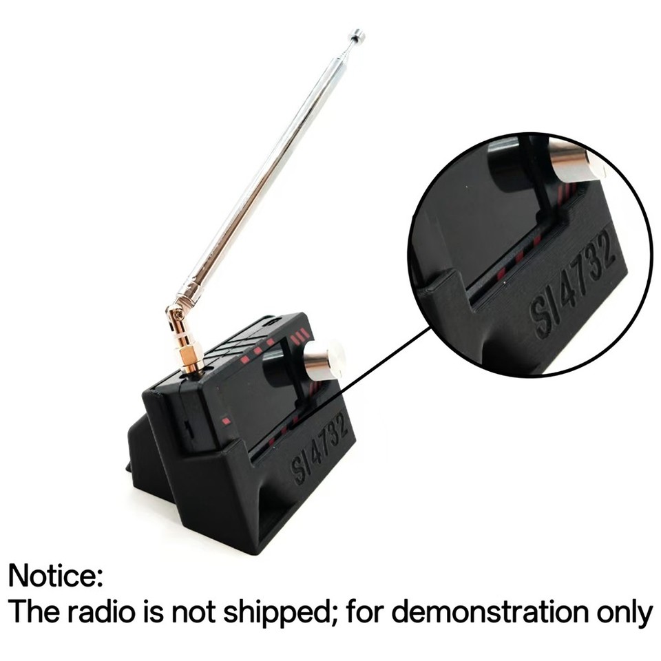 Support pour Radio ATS SI4732, Guide Sonore Intégré, Matériau D ...