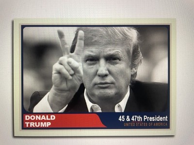 Donald Trump 2024 “47“ Custom ACEO Card Give Peace A Chance | eBay