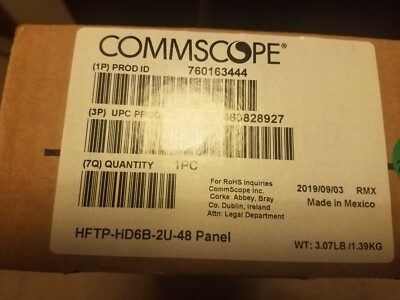 Commscope HFTP-HD6B-2U-48 | 760163444 48-Port High Density UTP Modular ...