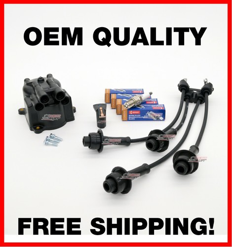4Y ENGINE IGNITION TUNE UP KIT TOYOTA FORKLIFT ROTOR DISTRIBUTOR CAP ...