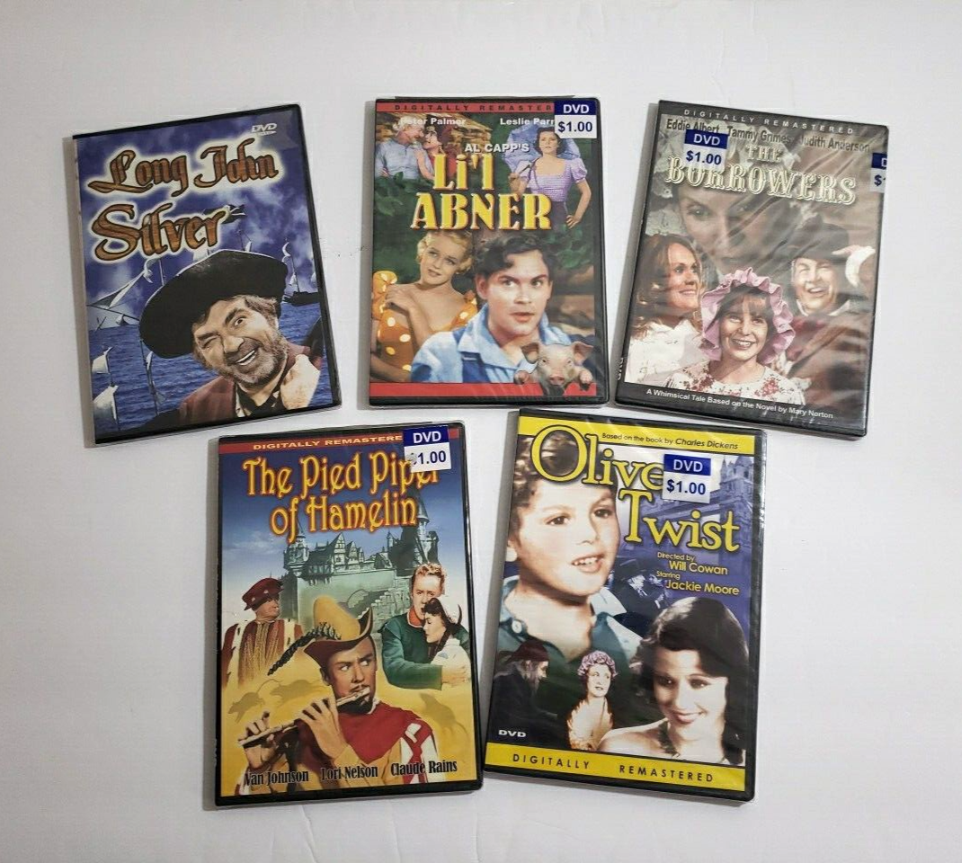 Digiview Productions DVD Lot Of 5 Classic Sealed The Borrowers Li'l ...