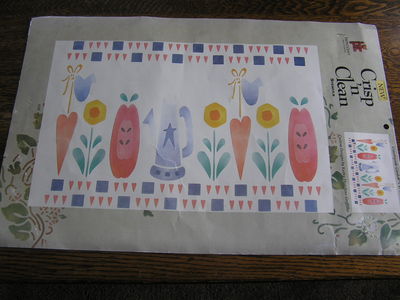 Provo Craft Crisp 'n Clean Stencils COUNTRYSIDE GARDEN Stencil 13" x 18 ...