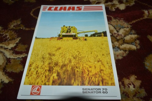 Claas Senator 70 60 Combine Brochure FCCA | eBay
