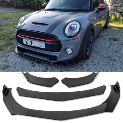For MINI COOPER R53 R56 R58 R60 F56 F60 Front Bumper Lip Splitter ...