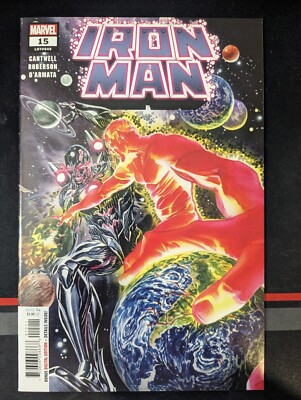 Iron Man #15 2021 Marvel Comics Tony Stark Iron God Korvac | eBay