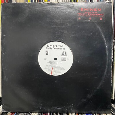 EMINEM + DR. DRE - GUILTY CONSCIENCE / I'M SHADY (12") 1999!!! RARE ...
