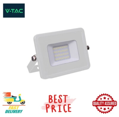 V-TAC 20W LED Floodlight, White, 6400K, 1600lm, IP65 -444-VTAC | eBay UK